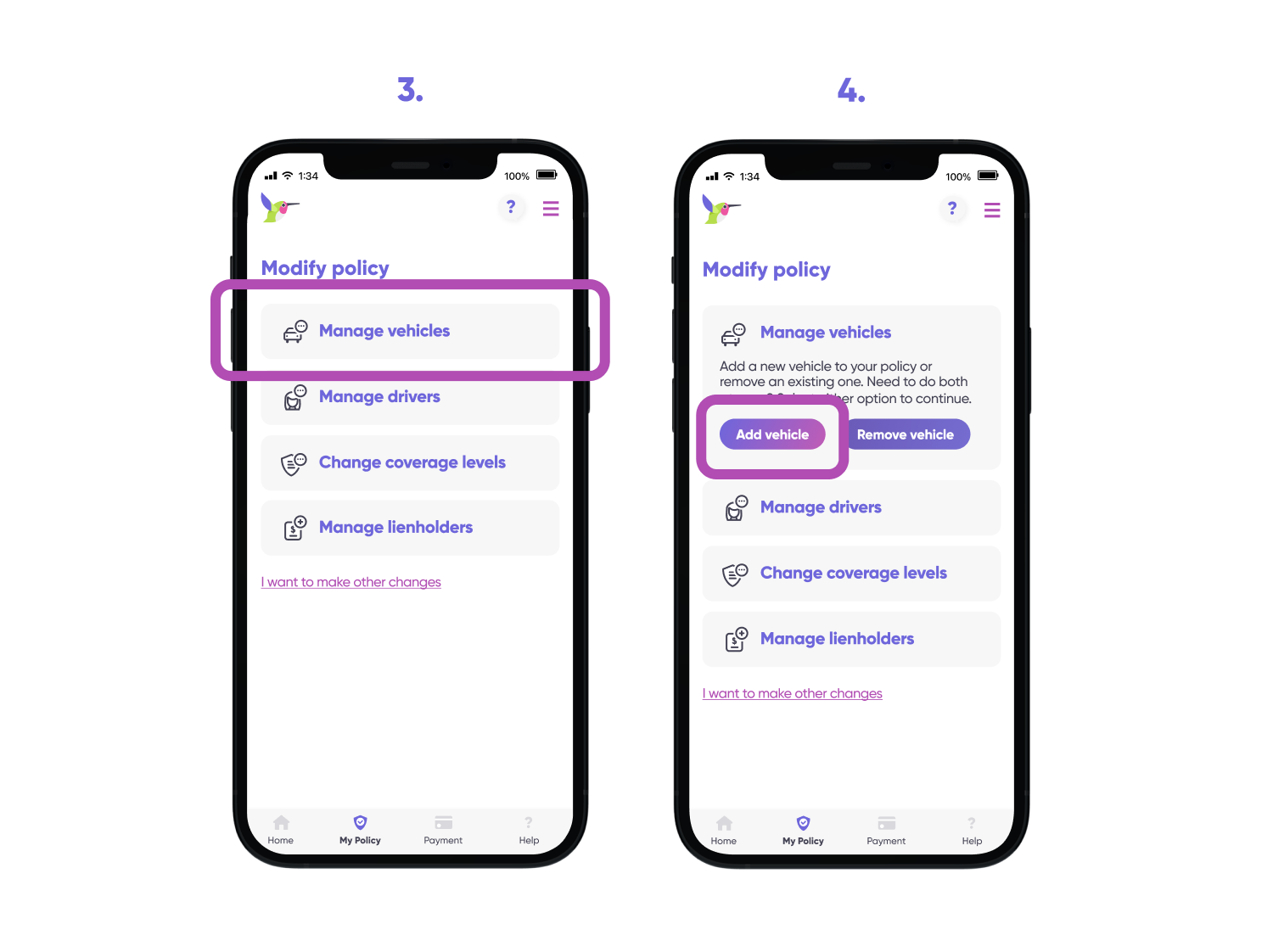 How do I add a vehicle to my Hugo policy? – Hugo